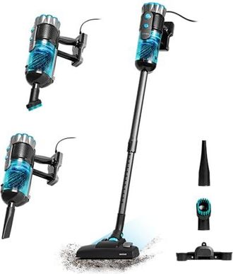 Cecotec Staubsauger mit Conga Popstar 600 Vital, 600 W, Zyklon-Technologie ohne Beutel, Leistung 18 kPa, Beh&auml;lter 500 ml, leicht zu extrahieren, Kopf 360&deg;, Ak