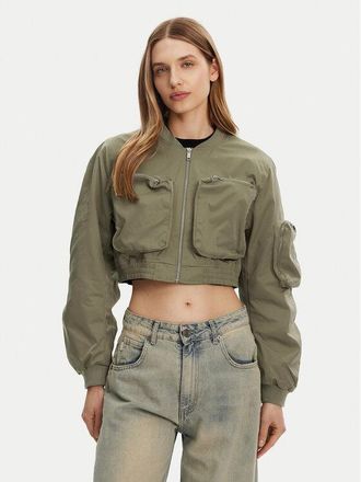 Only Bomberjacke Saga 15336303 Gr&uuml;n Regular Fit