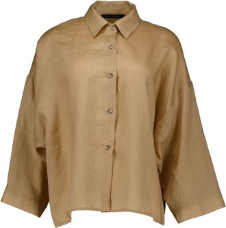 Greek Archaic Kori Femme, Blouses et Chemises, Beige, Taille: 42 FR 1005076 Top