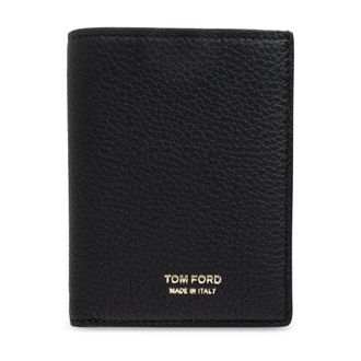Tom Ford Grain Leather Faltkartenhalter - - Accessories - Herren - Schwarzk - ONE SIZE