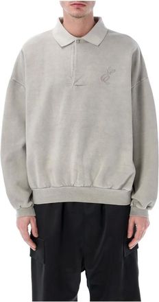 Fear of God Homme, Sweatshirts et sweats &agrave; capuche, Gris, Taille: M Classic Polo SweaT-shirt