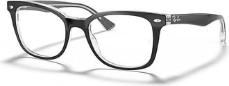 Ray-Ban Rb5285 Optics Schwarz Fassung Klar Glas 53-19