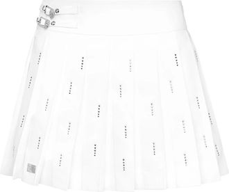 Philipp Plein Damen, Röcke, Weiß, SGröße