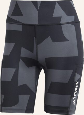 ADIDAS TERREX Adidas Terrex Tights Terrex Multi 8inch Printed grau