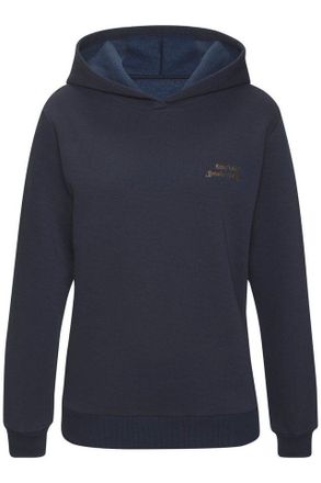 Lascana Kapuzenpullover mit gl&auml;nzendem Druck, Loungewear