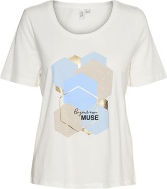 Vero Moda VMVISLANA S/S O-Neck T-Shirt JRS BTQ GA
