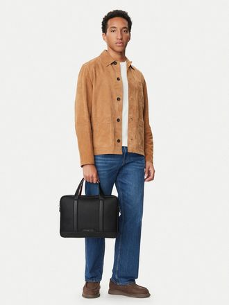 Tommy Hilfiger Laptoptasche Tommy Hilfiger Th Textured Computer Bag AM0AM14726 Schwarz