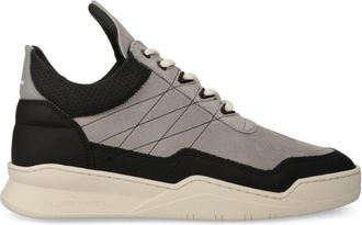 Filling Pieces Sneakers mit Logo-Stickerei - Grau