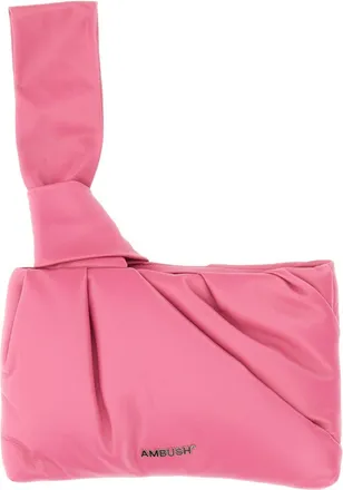 AMBUSH Womens Nejiri Wrist Clutch Lilac Bags