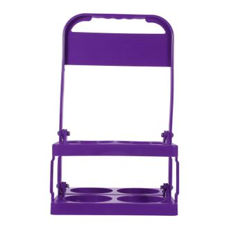 FOMIYES Faltbarer Bierflaschenkorb aus Kunststoff mit Henkel Tragbarer Getr&auml;nketr&auml;ger f&uuml;r Partys und Bar Geeignet f&uuml;r Bierflaschen und Weinflaschen