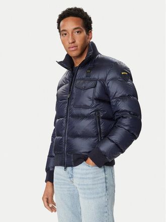 Blauer Daunenjacke Robert 26WBLUC03138 Dunkelblau Regular Fit