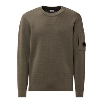 C.P. Company C.p. Company, Homme, Pulls, Vert, Taille: S Maglia in girocollo Re-Wool