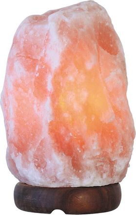 Rabalux Rabalux 4120 Kinderzimmerleuchte Rock aus Salzstein/Holz braun H:19cm mit eingebautem Schalter