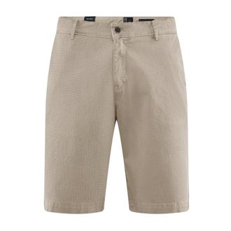 Bomboogie Homme, Shorts, Beige, Taille: W38 Chino Bermuda avec Micro Imprim&eacute;