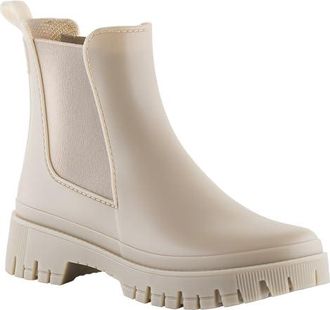 Lemon Jelly Kirby, Bottine Femme de Pluie, Bottine Chelsea Adapté à lEau, en PVC Mat, Parfumées au Citron (Taille 36-41)