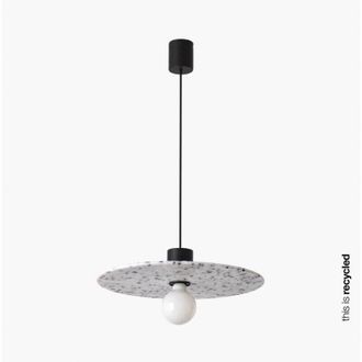 Faro Barcelona Faro Barcelona - Faro Confetti Suspension D&ocirc;me 400 Marmor&eacute;al Recycl&eacute; Diam&egrave;tre 45cm