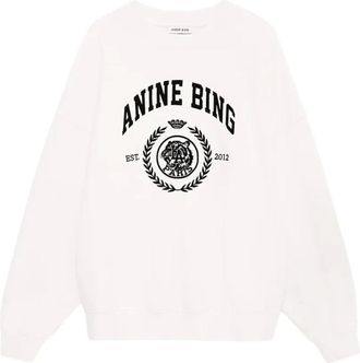 Anine Bing Femme, Sweatshirts et sweats &agrave; capuche, Blanc, Taille: 42 FR SweaT-shirts & SweaT-shirts &agrave; capuche