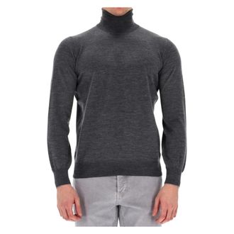 Brunello Cucinelli Kaschmirwolle Rollkragenpullover - - Knitwear - Herren - Grau - XL