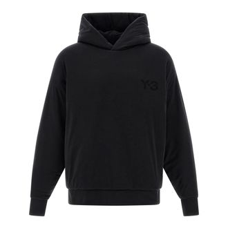 Yohji Yamamoto Padded Hoodie - - Sweatshirts & Hoodies - Herren - Schwarzk - L
