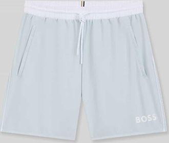 HUGO BOSS Regular Fit Badehose mit Logo-Print Modell STARFISH