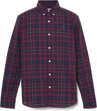 Timberland Homme, Chemises, Multicolore, Taille: S Chemise &agrave; Carreaux Stretch Popeline