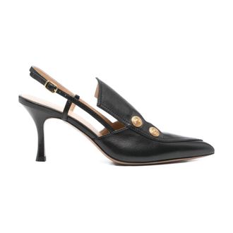 Chlo&eacute; Stilvolle Agnes Mules f&uuml;r Frauen - - Shoes - Damen - Schwarzk - 37 1/2 EU