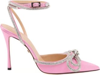 Mach & Mach Mach & Mach, Femme, Chaussures, Rose, Taille: 37 1/2 EU Escarpins en satin &agrave; double