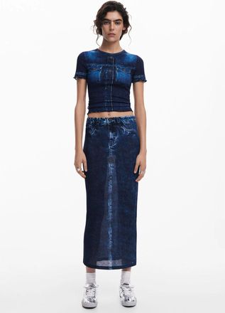 Desigual FAL_Shakespeare, 5085 Retro Blue, XL