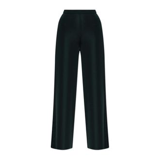 Ferragamo Hose mit geradem Beinschnitt - - Trousers - Damen - Gr&uuml;n - S