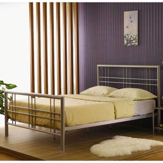 Emob Lit double en m&eacute;tal Pato 140x200