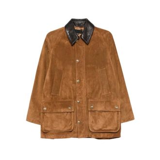 Nili Lotan Kedem Wildlederparka - - Jackets - Damen - Braun - S