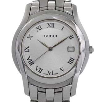 Gucci Montre-bracelet Vintage Pre-owned - Homme - Pre-owned - Blanc - Taille: ONE Size