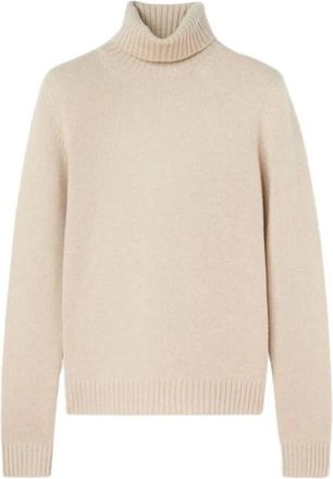 Loro Piana Femme, Pulls, Beige, Taille: 42 FR Parksville Turtleneck