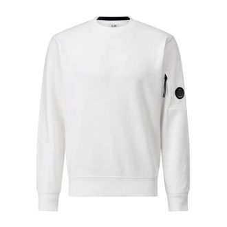 C.P. Company Casual Sweatshirt mit Goggle-Detail - - Sweatshirts & Hoodies - Herren - Wei&szlig; - L