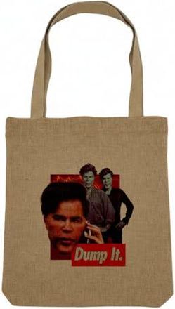 Fabulous Sac Shopping Tote Bag Aspect Lin - Dump It Crypto Currency Trading Blockchain Finance Business Bitcoin Humour Meme - Sac de Courses Toile Epaisse 360g