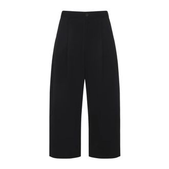 STUDIO NICHOLSON Sorte Pant - - Trousers - Herren - Schwarzk - XL