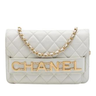 Chanel Pre-owned Vintage Quilted Crossbody Bag - - Pre-owned - Damen - Wei&szlig; - ONE SIZE