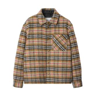 Burberry Kariertes Knopfhemd Beige - - Jackets - Herren - Beige - L
