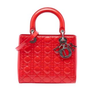 Dior Pre-owned Lady Dior Handtasche - - Pre-owned - Damen - Rot - ONE SIZE