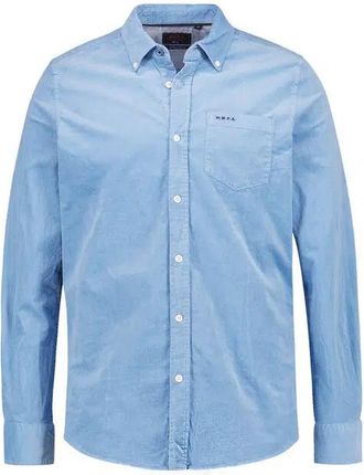 N.Z.A. Herren Hemden blau Cord