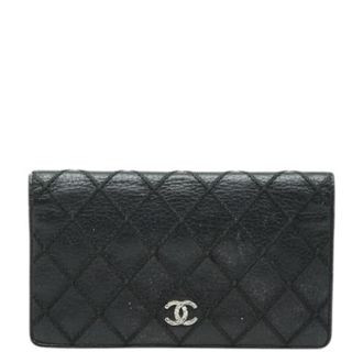 Chanel Pre-owned Long wallet (bi-fold) - - Pre-owned - Damen - Schwarzk - ONE SIZE