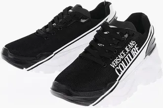 Versace JEANS COUTURE Two-Tone SPEEDTRACK Low-Top Sneakers size 42