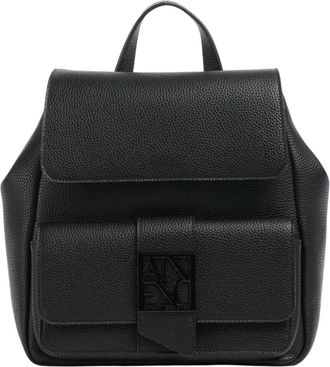 A|X Armani Exchange Femme, Sacs, Noir, Taille: ONE Size Susy Soft Backpack