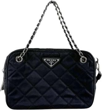 Prada Sac bandouli&egrave;re vintage doccasion - Femme - Pre-owned - Noir - Taille: ONE Size