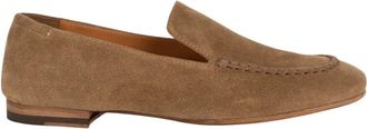 Alberto Femme, Chaussures, Beige, Taille: 39 1/2 EU Mocassin en Daim de Veau
