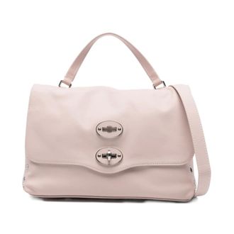 Zanellato Femme, Sacs, Rose, Taille: ONE Size Postina Saeta Petit Sac &agrave; Main en Cuir