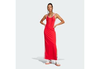 adidas Originals Maxikleid ADICOLOR 3-STREIFEN TANK MAXIKLEID (1-tlg)