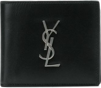 Saint Laurent Portemonnaies - East/West Monogram Wallet In Black Leather - Gr. unisize - in Schwarz - f&uuml;r Damen