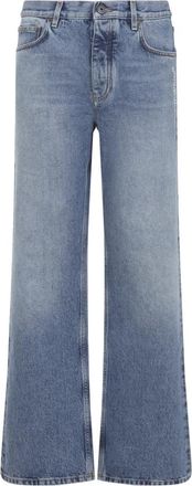 Off-white Homme, Jeans, Bleu, Taille: W33 Half Arrow Slim Relaxed Jeans