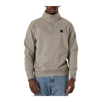 Butcher of Blue Army Half Zip Sweater Grau - - Sweatshirts & Hoodies - Herren - Grau - S